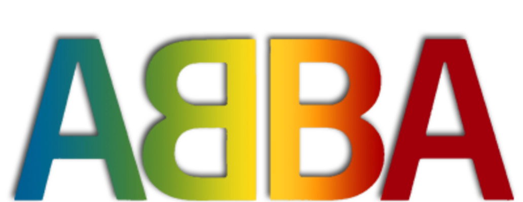 abba logo font