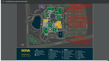 Community College Nova Annandale Campus Map