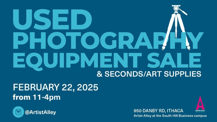 Used Photography Equipment Sale Ithaca Journal Events