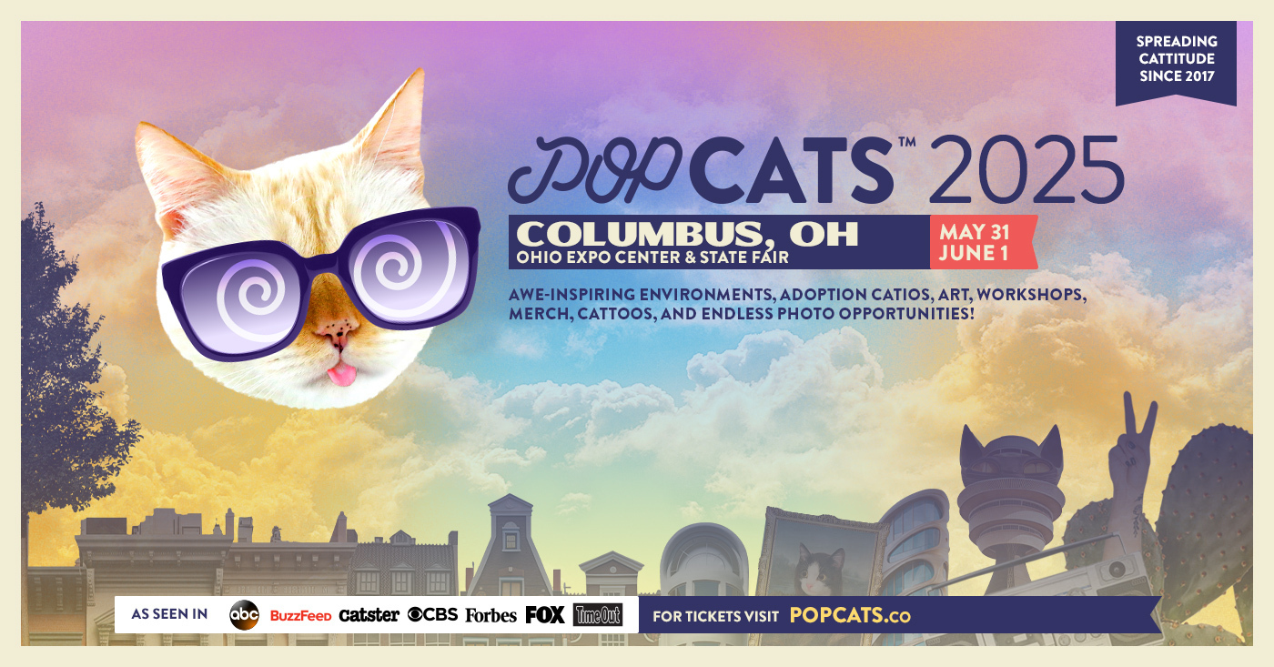 POP Cats Columbus 2025 | Columbus, OH | Festivals.com