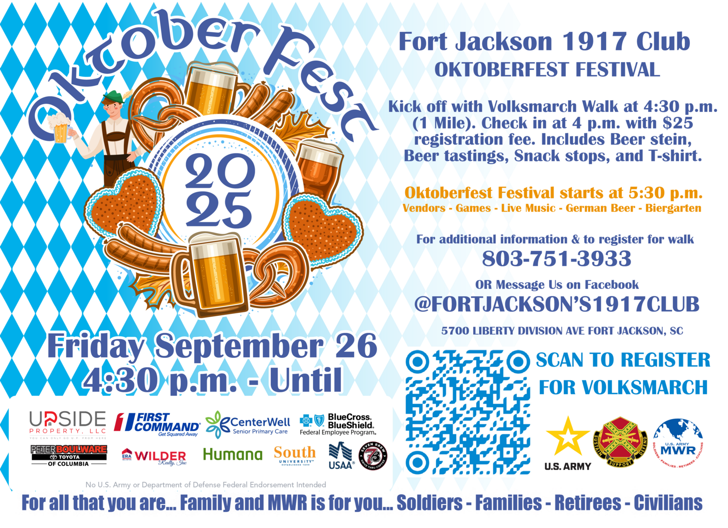 Fort Jackson Oktoberfest | Columbia, SC | Festivals.com