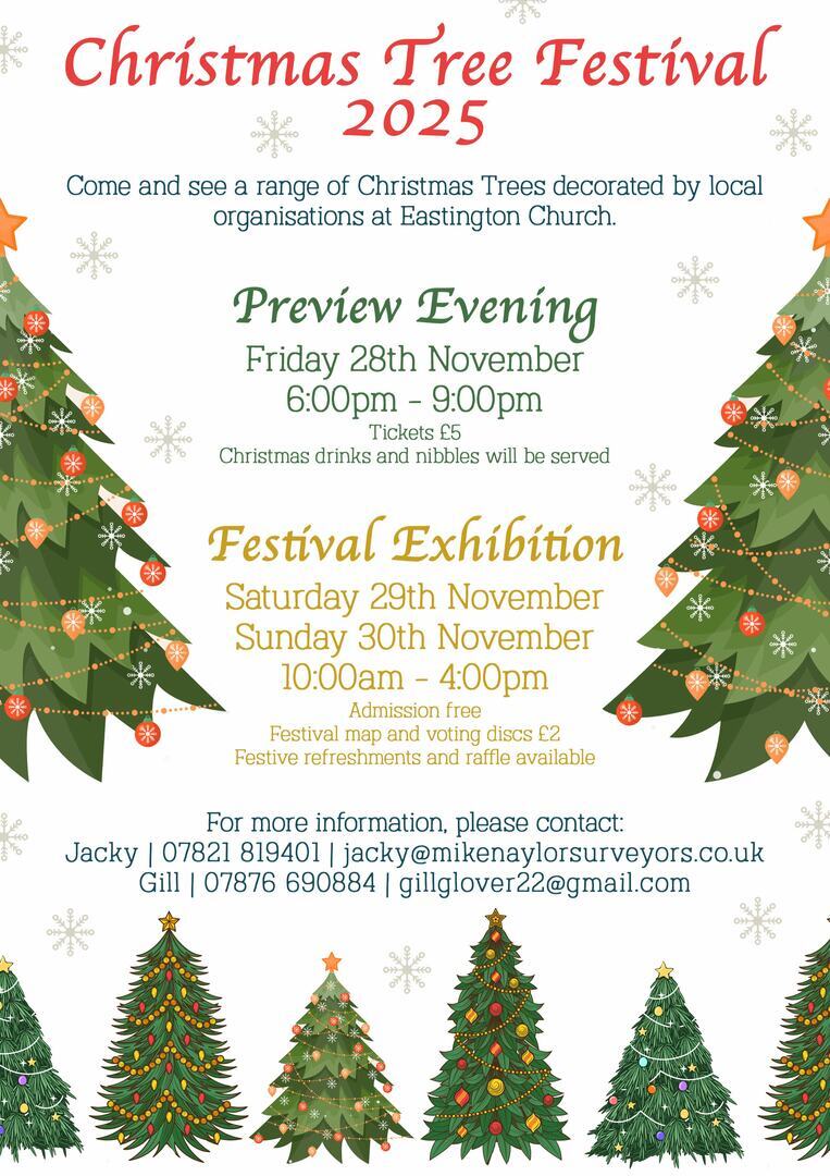 Christmas Tree Festival | Stonehouse, | Festivals.com