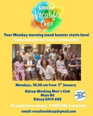 vocalises every so often